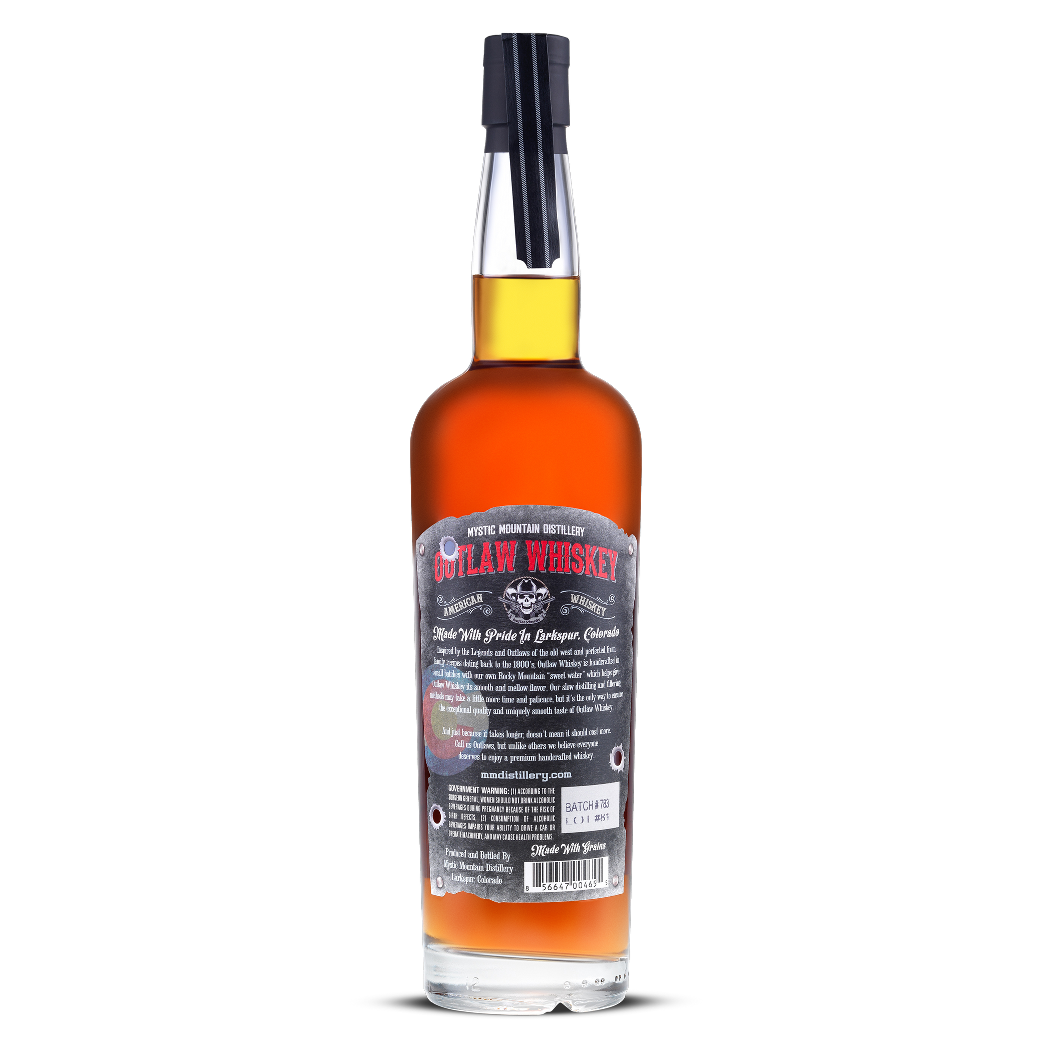 Outlaw Whiskey – Mystic Mountain Distillery