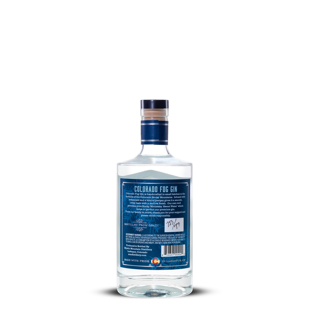 Colorado Fog Gin – Mystic Mountain Distillery